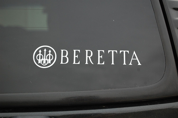 High-quality Beretta Sticker Vinyl Decal Firearm NRA Bumper Car Window ...