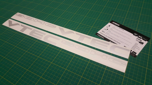 2Pcs/Set 2Pcs/Pair Civic SOHC VTEC decals side replacement restoration ...