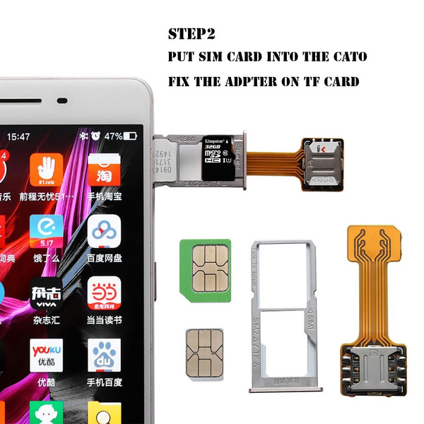 Universal TF Android Phone Micro SD Extender Hybrid Sim Slot Dual SIM ... Universal TF Android Phone Micro SD Extender Hybrid Sim Slot Dual SIM ...