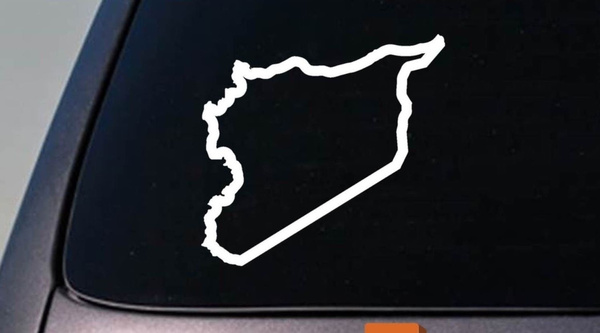 SYRIA country sticker truck car window laptop vinyl decal 6" sticker ...