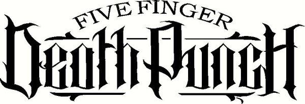High-quality five finger death punch vinyl decal window or bumper ...