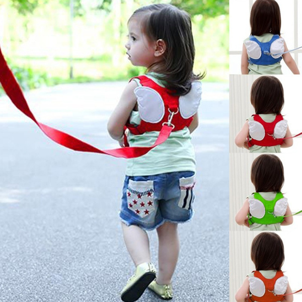Baby Kids Child Safety Wings Harness Leashes Strap Toddler Walking ...