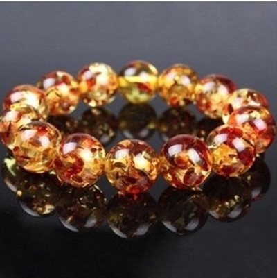 Genuine Baltic Amber Beads Bracelet Honey | Wish