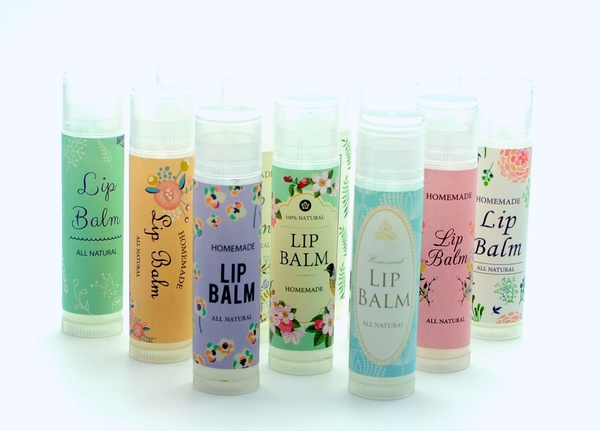 Assorted Lip Balm Label Sticker for Lip Balm Container Lip Balm Labels ...