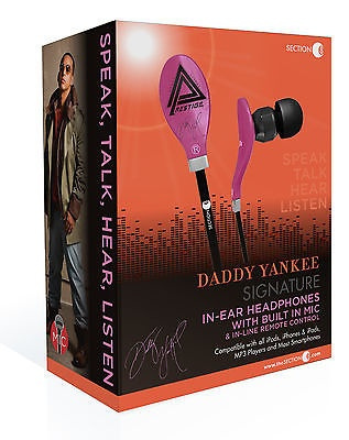 Section8 RBS8513 Daddy Yankee Signature Series In-Ear Headphones | Wish