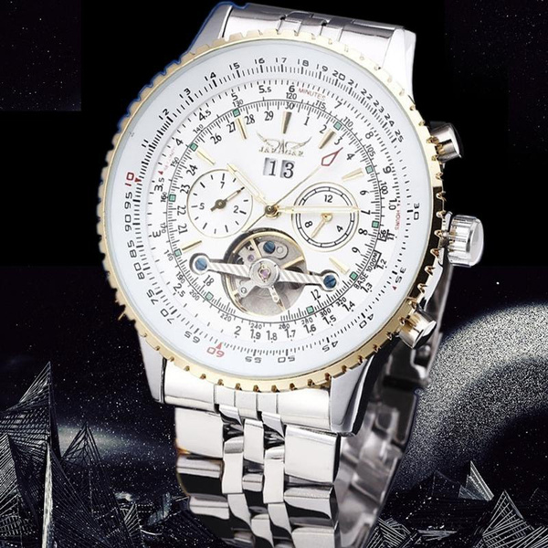 JARGAR Calendar Automatic Watches Montres automatiques Men Date ...