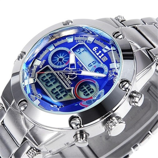 Brand MAIMANRUI Men Business Multifunction Sports Military LED Quartz ...