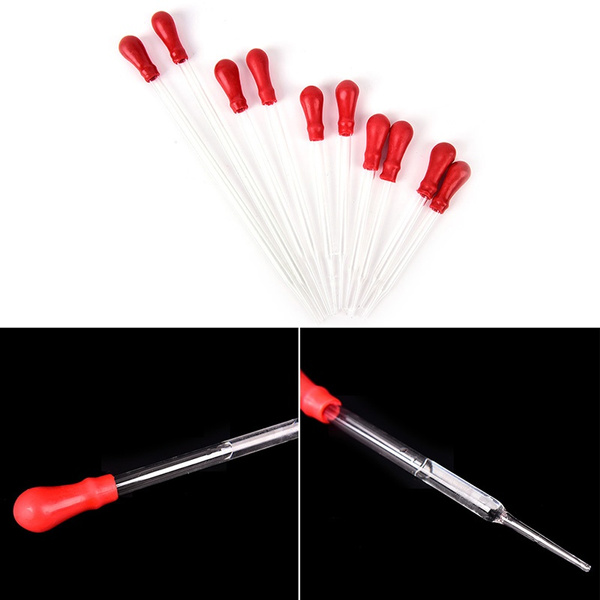 On sale Rubber Head Glass Pipettes Dropper Lab Glassware Tool For ...
