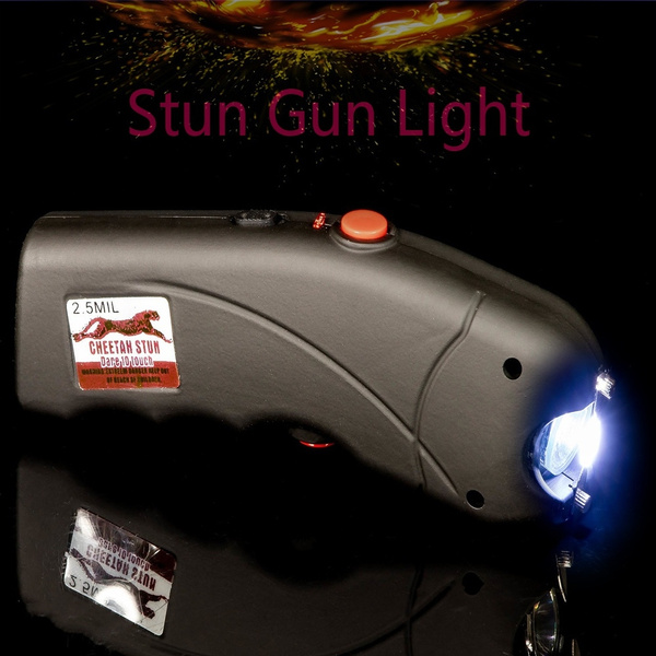 Outdoor Shock Torch Electric Shocker Led Flashlight Self-Defense Torch ...