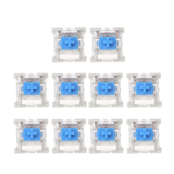 10Pcs 3 Pin Mechanical Keyboard Switch Blue for Cherry MX Keyboard ...