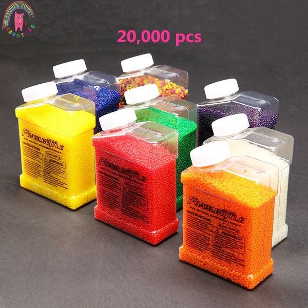 20000 pcs/box Water gun bullet Seven colors orbeez soft crystal water ...