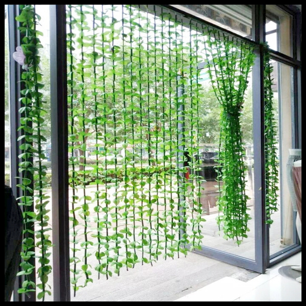 Home Decorations Simulation Leaves Door Curtain | Wish