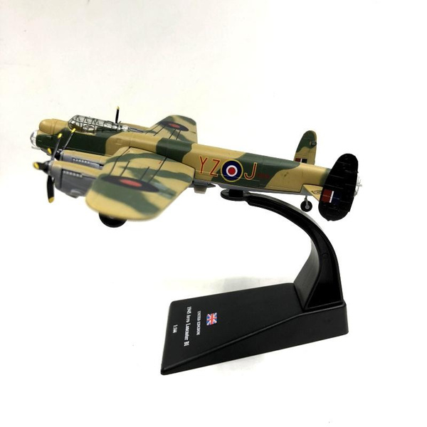 1:144 Scale Military Model AVRO Lancaster Bomber Aircraft Model Plane ...