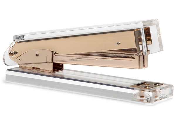 Acrylic & Gold Stapler by OfficeGoods - A Classic Modern Design to ...