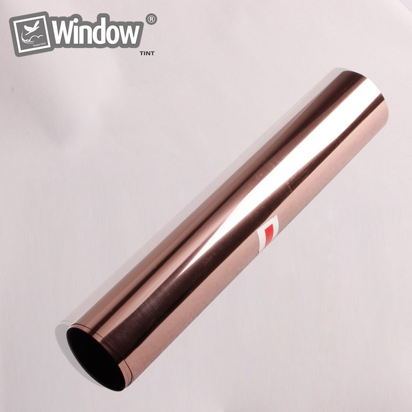 Brown&Silver Solar Tint Reflective Window Film One Way Privacy Tint 60 ...