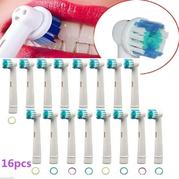 4pcs Vitality Rechargeable Electric Toothbrush Heads Replace For Oral-B ...