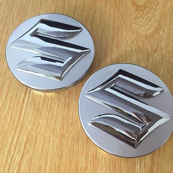 Cool 4pcs 54mm For Suzuki SWIFT Sport SX4 Emblem Car Badge Decal Wheel ...