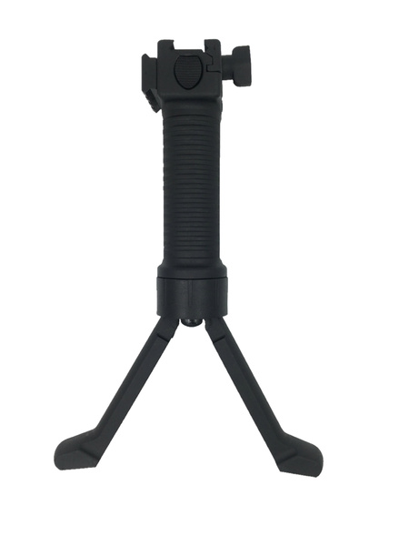 Tactical Push Button Rifle Bipod Foregrip Vertical Grip Picatinny ...