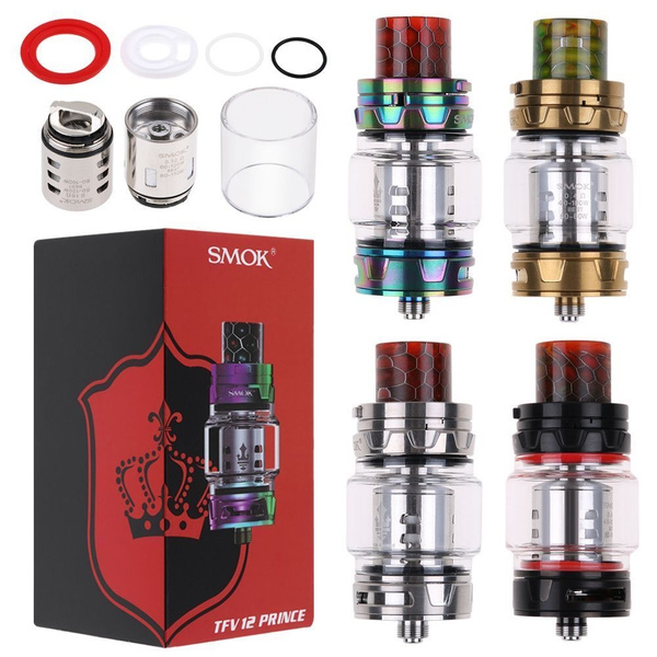 SMOK TFV12 Prince Tank 8ml Kit Tools With V12 Prince T10 X6 Q4 Coil ...