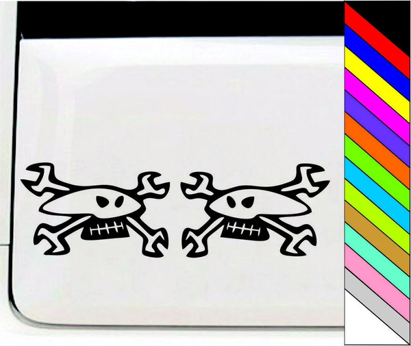 Cool Guy Martin Isle of Man TT Skull Vinyl Motorcyle Decal Waterproof ...