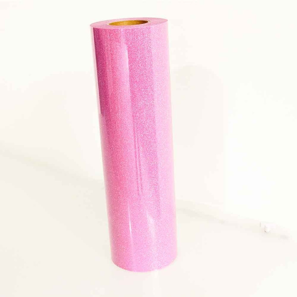 Pink Glitter Heat Transfer Vinyl Iron-on Film Cutting Plotter DIY 20 ...