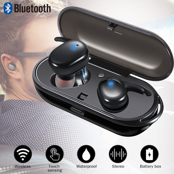 MiNi TWS Waterproof Wireless Earphones Mini Earbuds Twins Sport ...