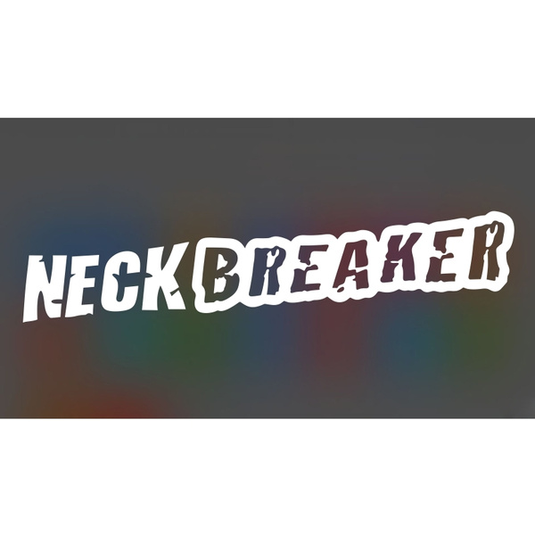 Neck Breaker Sticker LARGE Racing Racecar JDM Drift Car Lowered Slammed ...