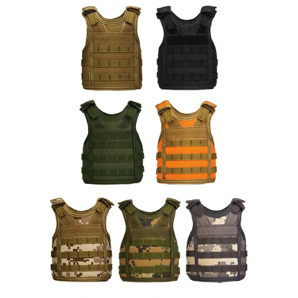 Mini MOLLE Tactical Vest For Beer Bottle Bar KTV Adjustble shoulder | Wish