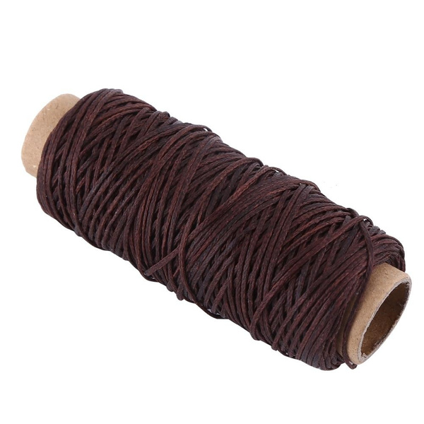 6 Colors Waxed Sewing Thread for Leather Shoe Hand Stitching Crafts ...