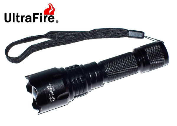 UltraFire UF-N7 Cree XP-L V6 LED 1000 Lumens Zoomable Flashlight ...