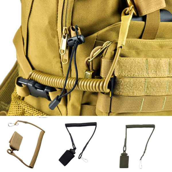 Airsoft Tactical Single Point Pistol Handgun Spring Lanyard Sling Quick ...