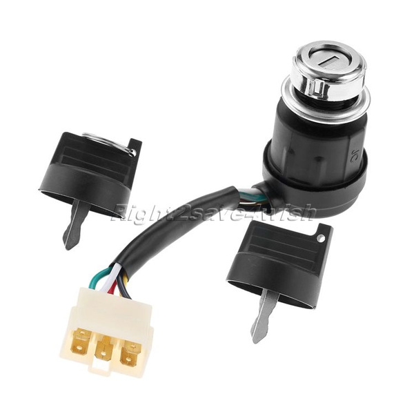1pc 5 Wire On Off Ignition Key Switch Diesel Engine Generator Portable ...