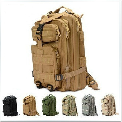 Waterproof Outdoor Military Rucksacks Tactical Backpack Sports Travel ...