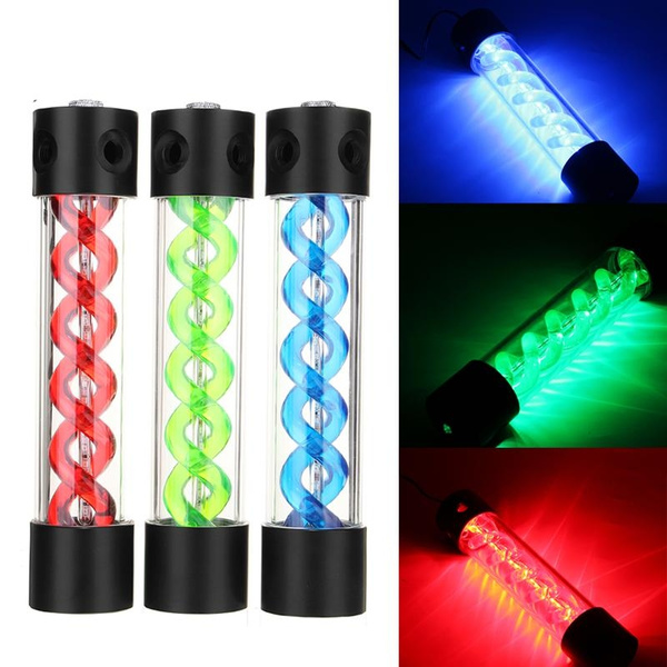 For CPU LED Aluminum Cover T-Virus Rotating Water Tank Computer Liquid ...