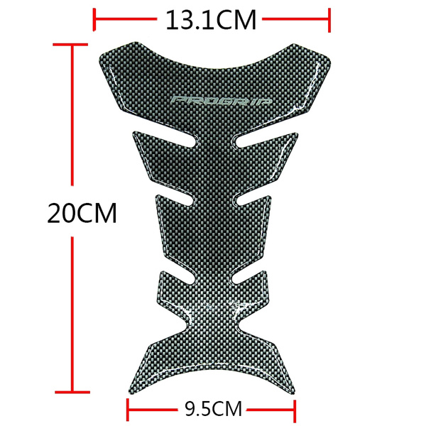 Carbon Fiber Tank Pad Tankpad Protector Sticker For Motorcycle Yamaha ...
