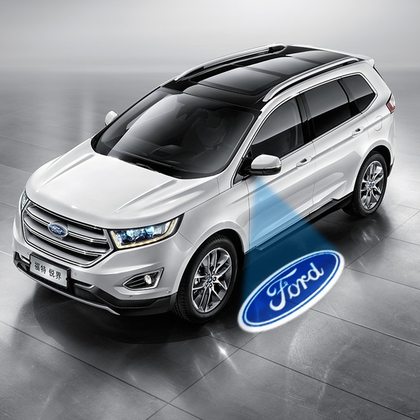Car LED Logo Welcome Under Mirror Light Courtesy Logo Laser Projector ...
