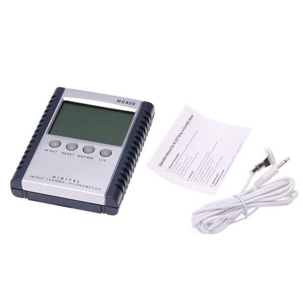 Digital Thermometer Hygrometer Temperature Humidity sensor higrometre ...