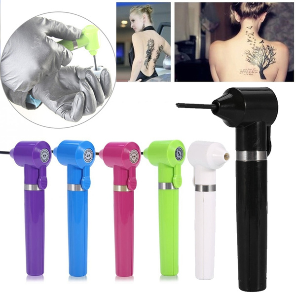 Electric Portable Tattoo Pigment Color Blender Ink Machine + 5 Mixing ...