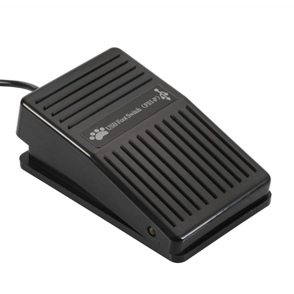 Fashion USB Pedal Control Keyboard Mouse Plastic Momentary Foot ...