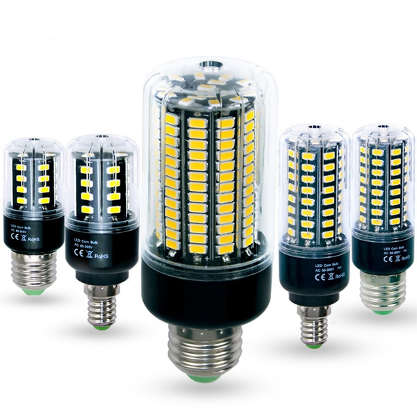 5pcs/lot LED Bulb E27 SMD 5736 Lamparas LED Light 28 40 72 108 132 ...
