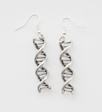 DNA Earrings Double Helix Earrings DNA jewelry Double Helix Jewelry DNA ...