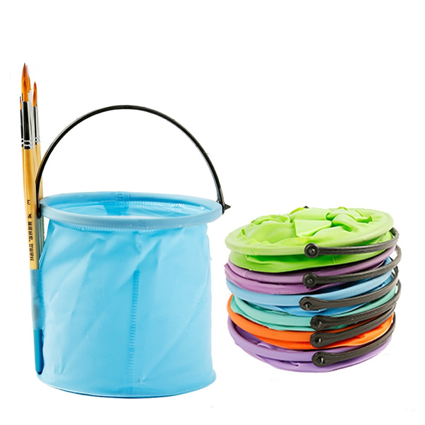 1Piece Brush Washing Bucket High Quality Plastic Buckets Trumpet Shrink ...