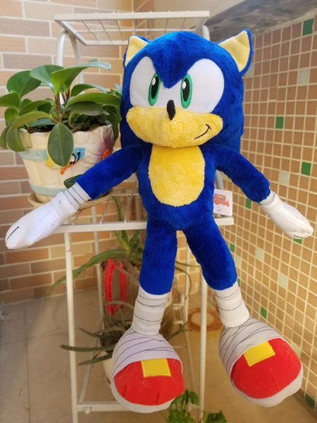 New Tomy Sonic Stuffed Animals SONIC THE HEDGEHOG Soft Plush Toy 12" | Wish