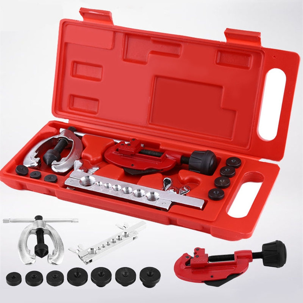 10pcs/set Pipe Flaring Tube Cutter Bending Cutter Flare Dies Air Line ...
