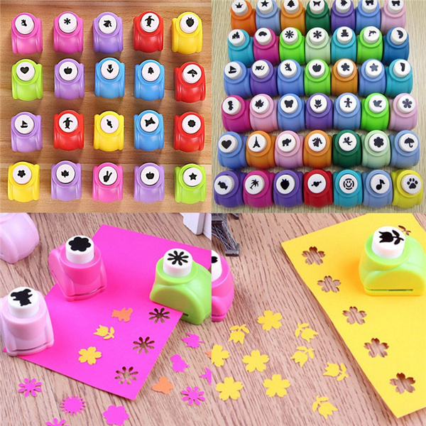 Mini Paper Hole Punch Cutter Printing Paper Hand Shaper Scrapbook Cards ...