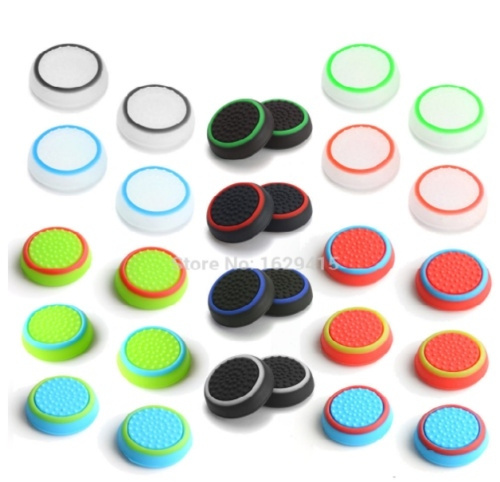 16 pcs Silicone Thumb Grips Thumb Stick Caps Thumbstick Covers For PS4 ...