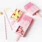 10 Pcs /set Kawaii Ice Cream Shape Candy Packaging Box Party Supplies ...