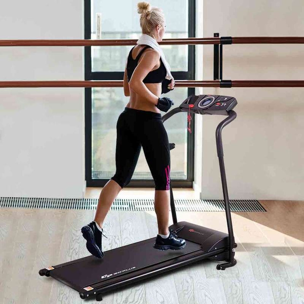 1HP Electric Treadmill Folding Motorized Power Running Fitness Machine ...