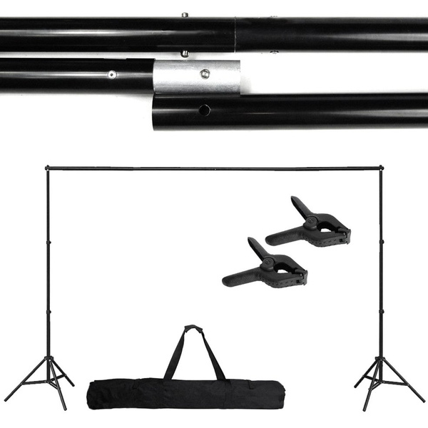 Light Studio Photo Studio Black White Background Backdrop Screen Stand ...