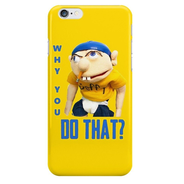 SML JEFFY for iPhone 4 5 6 7s plus 8 X case Samsung Galaxy s6 s7 s8 ...